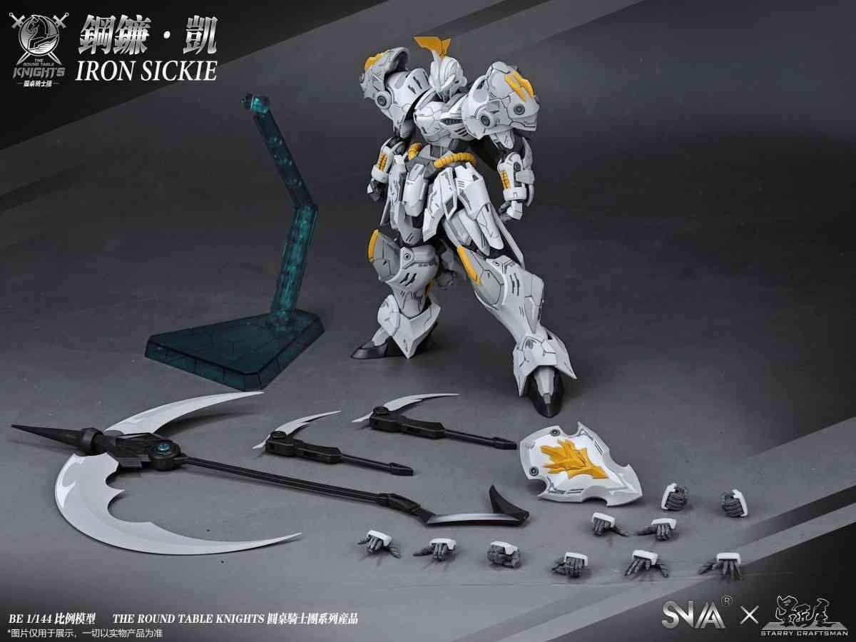 SNAA IRON SICKIE KAY 1/144 Model kit Review: Optimized Assembly and ...