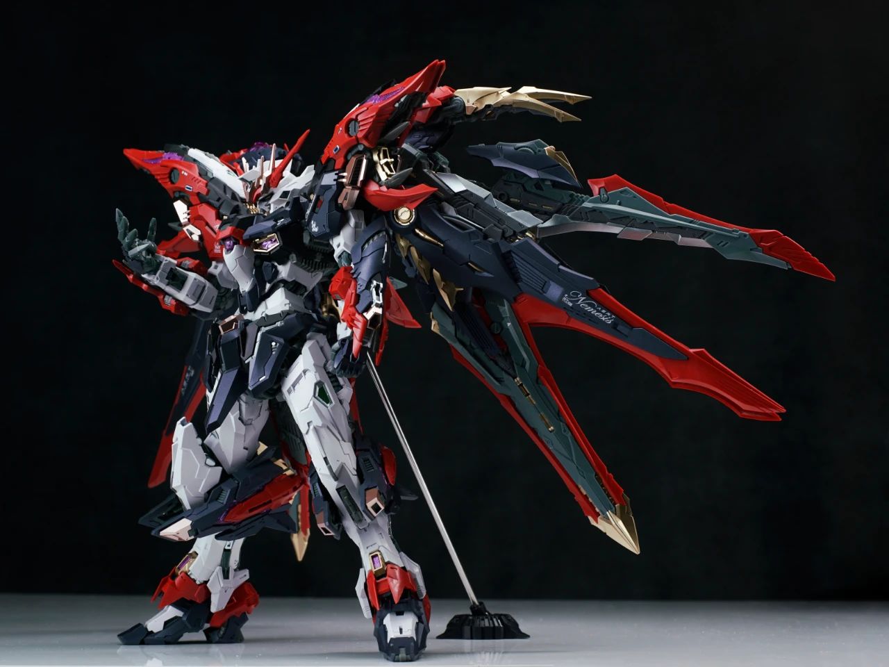 Infinite Dimension MG 1/100 Nemesis Model Kit -Assembly Experience and ...